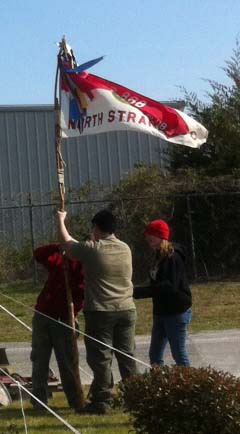 Simple Flagpoles – SCOUT PIONEERING