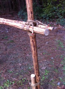 Boy Scout lashing project – SCOUT PIONEERING