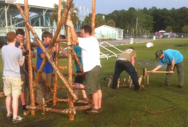 Monkey Bridge – SCOUT PIONEERING