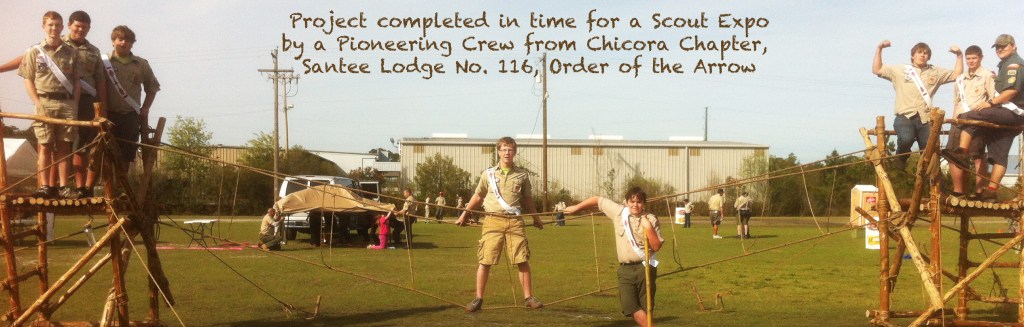 Monkey Bridge – SCOUT PIONEERING