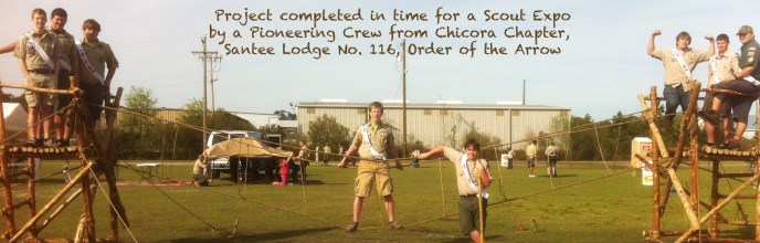 Monkey Bridge – SCOUT PIONEERING