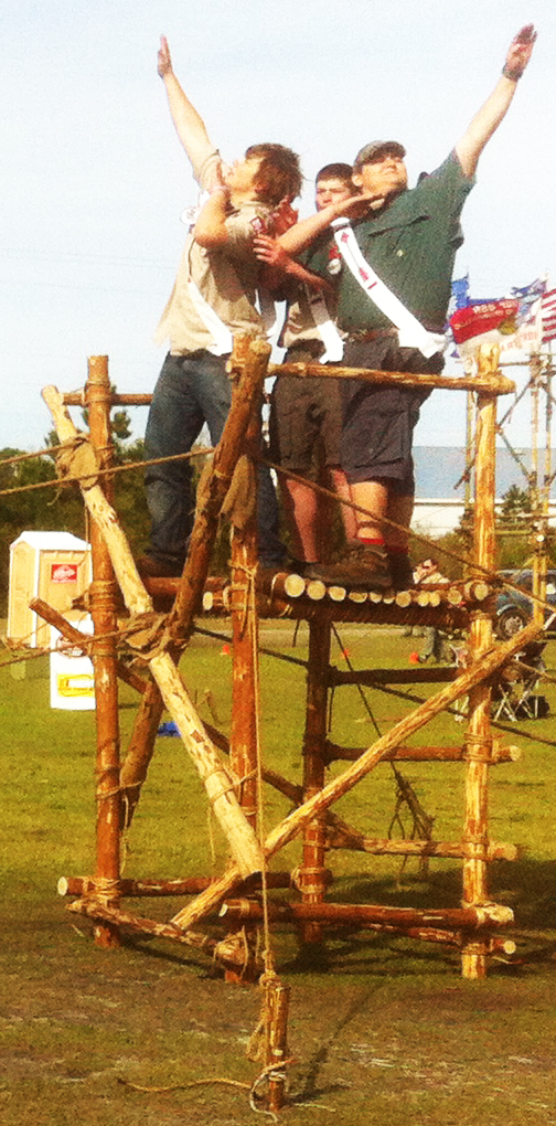 Monkey Bridge – SCOUT PIONEERING
