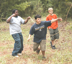 Rope-Toss-Log-Lift Challenge – SCOUT PIONEERING