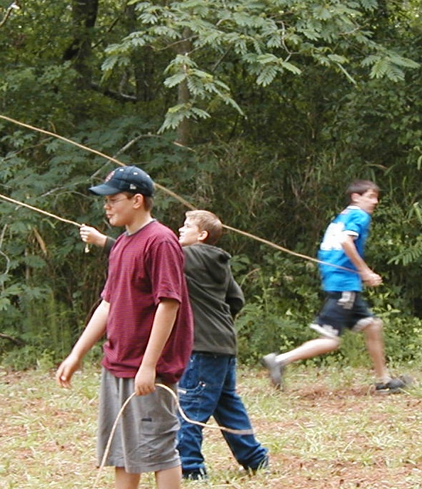 Rope-Toss-Log-Lift Challenge – SCOUT PIONEERING