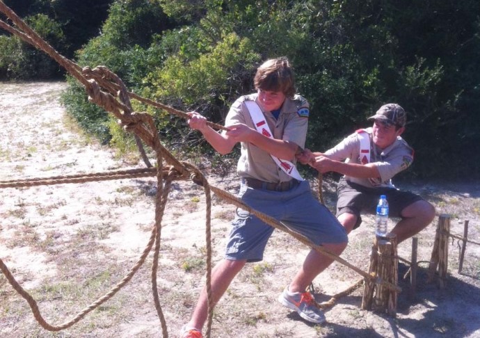 Rope Tackle for Pioneering Use – SCOUT PIONEERING