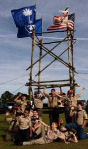 roundturn and two half hitches – SCOUT PIONEERING