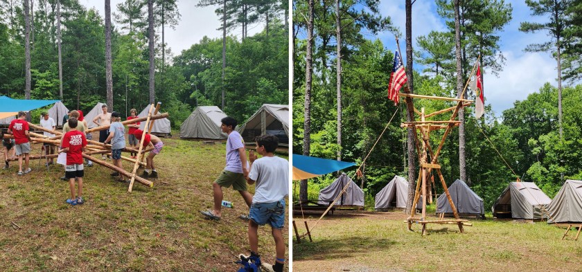 Hourglass Tower – SCOUT PIONEERING