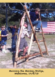Monkey Bridge – SCOUT PIONEERING