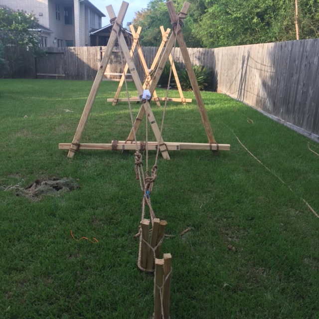 A Monkey Bridge Made Out of Lumber? – SCOUT PIONEERING