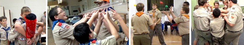 Team Building Opportunities – SCOUT PIONEERING